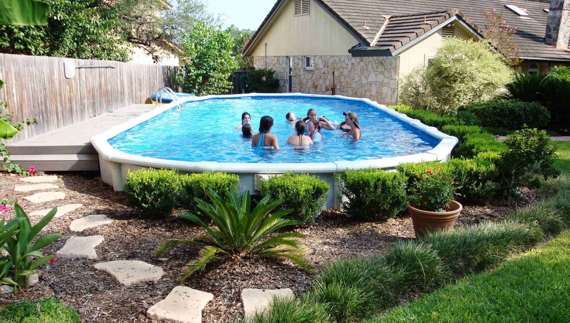DIY Semi-In ground Pool Kits supplied by DIY Swimming Pools - DIY ...